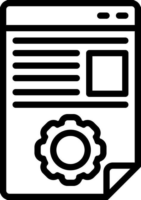 Line Icon For Script 22820096 Vector Art At Vecteezy
