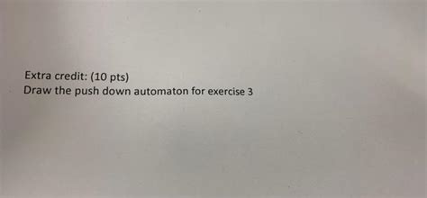 Solved Exercise 3 Consider The Set Of All Strings Over