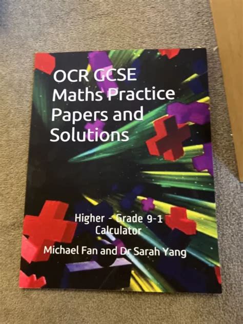 Ocr Gcse Maths Practice Papers And Fan Mr Michael £5 00 Picclick Uk