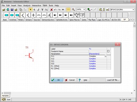Rf Components With S Parameter Models