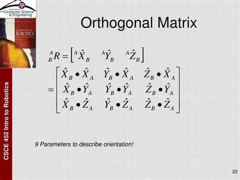 Matrix Orthogonal Identity At Koby Rawling Blog