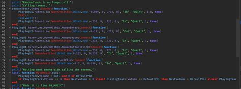 Music Playing Script Not Working Anymore Multiple Errors Scripting Support Developer Forum