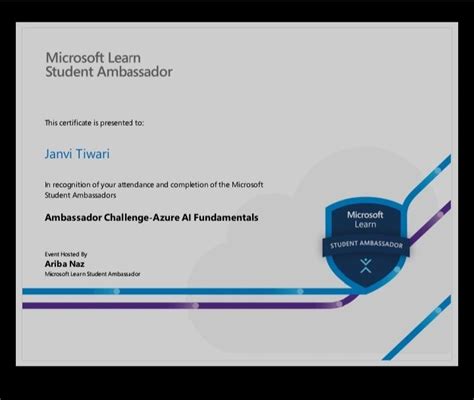 Janvi Tiwari On Linkedin Azureai Microsoftlearn Ambassadorchallenge