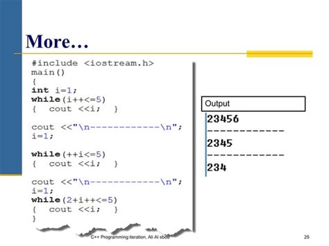 Chp4ccontrol Structures Part2iterationpptx
