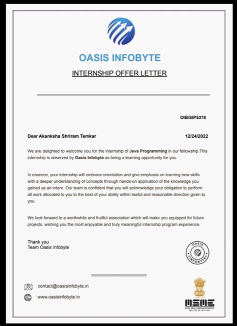 Akanksha Temkar On Linkedin Connections Javaprogramming Internship