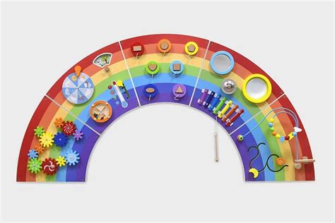 Rainbow Activity Wall Panel