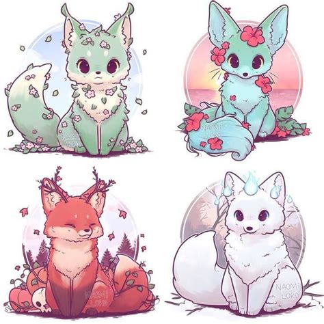 Pin On Cute Art Cute Animal Drawings Kawaii Cute Kawaii Animals