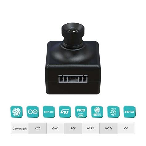 Arducam Mega 5mp Spi Camera Module With M12 Lens For Any Microcontroller Robo Nepal