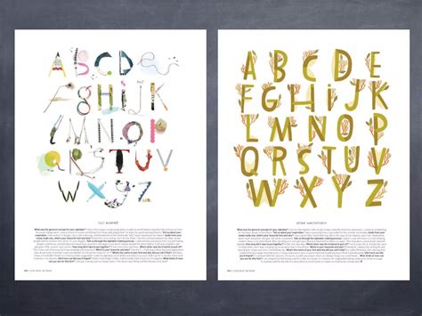 Yr9 Gcse Graphics Typography Project Task 3 Handrawn Alphabet Ppt