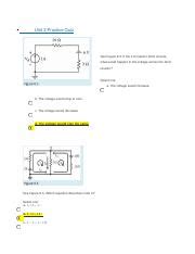 EET Unit Practice Quiz Unit PracticeQuiz See Figure If The Resistor Short Circuits