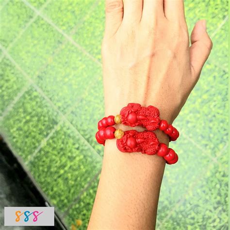 สร้อยข้อมือซินนาบาร์ปี่เซียะ ดึงดูดความมั่งคั่งร่ำรวย ปลดปล่อยพลังงานลบ เรียกทรัพย์ เพิ่มโชคลาภ