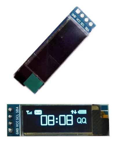 Pantalla Oled 0 91 Pulgadas 128x32 Arduino I2c Cuotas Sin Interés