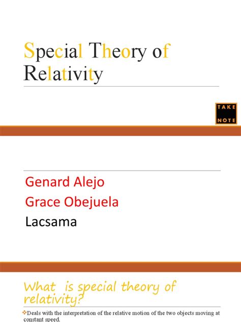 Special Theory Of Relativity Pdf Special Relativity Luminiferous