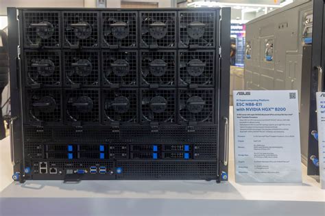 Asus Esc Nb8 E11 With Nvidia Hgx B200 Front Servethehome