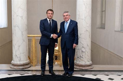 Ioc President In Paris Olympic News