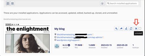 Uninstalling Wordpress Web Building At Umw