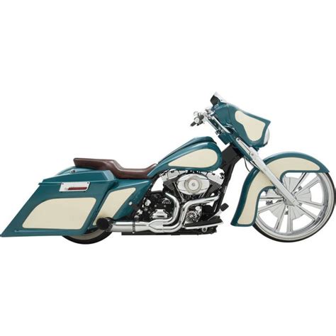 Drag Specialties Rayzer 2 Into 1 Exhaust System Chrome 1800 1664