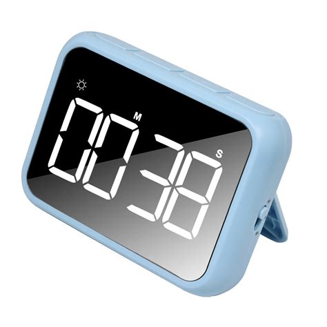 Yesbay Big Timer With Night Light Portable Battery Powered Magnetic Versatile Countdown