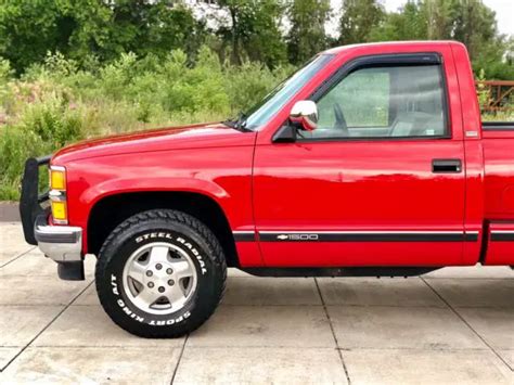 1994 Chevrolet Silverado Z71 C K 1500 4x4 350 V8 Stepside Short Bed K10 K20 K30 For Sale