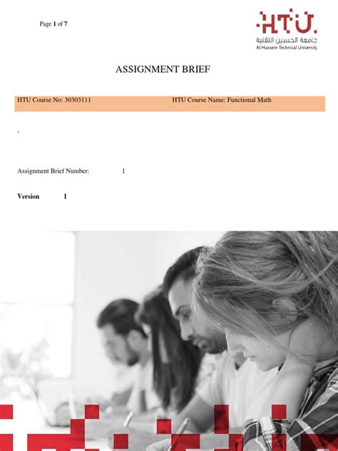 Functional Math Assignment 1 Part 1 Take Home Spring 2024 Pdf