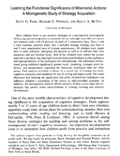 35 Sample Mnemonic In PDF