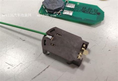 自己动手沃尔沃防水钥匙更换电池 Myt126汽车改装网