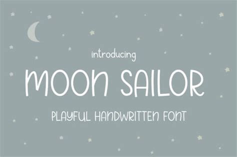 Moon Sailor Font Fontforlife Com
