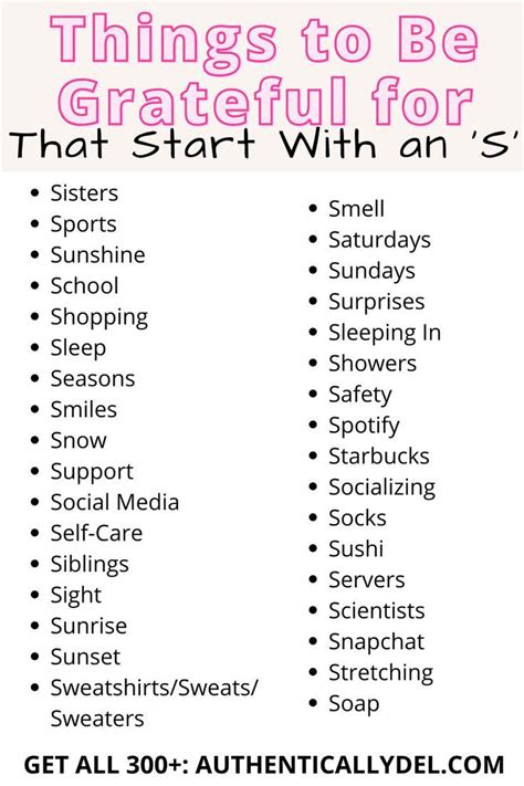 A Z Gratitude List Things To Be Grateful For A To Z Gratitude List