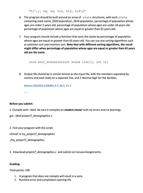 Solved Project 7 Program Design You Are Given A Summarized