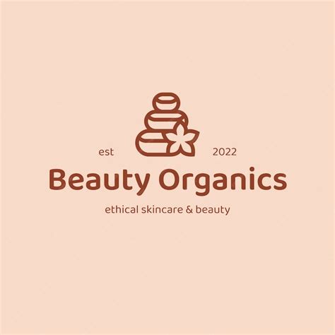뷰티 로고 템플릿 무료 벡터
