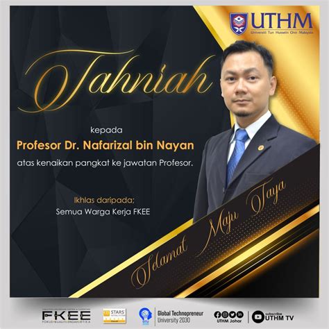 Fkee Uthm Official On Linkedin Fkeeuthm Fokuskualitiendahetika Uthmjohor Gtu2030…