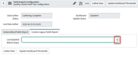 field analysis for servicenow platform quality clouds documentation