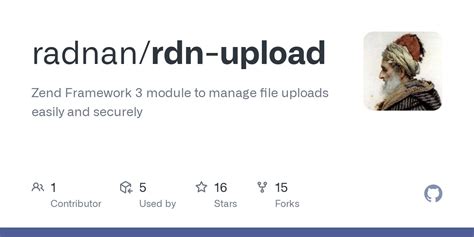 Github Radnanrdn Upload Zend Framework 3 Module To Manage File Uploads Easily And Securely