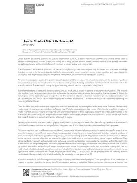 Sts How To Conduct Scientific Research Pdf Scientific Method Data