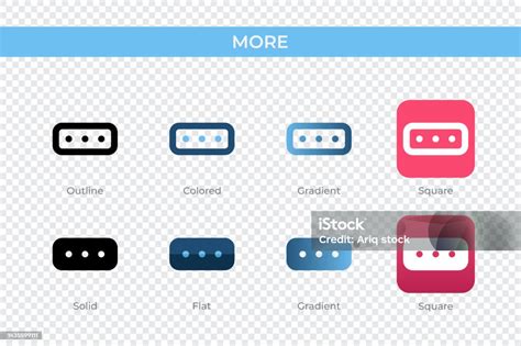 다른 스타일의 더 많은 아이콘 윤곽선 솔리드 컬러 그라디언트 및 플랫 스타일로 설계된 더 많은 벡터 아이콘 기호 아이콘 그림
