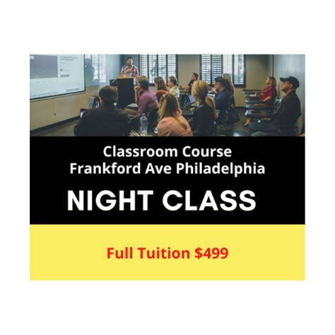 Night Class 499 Full Tuition