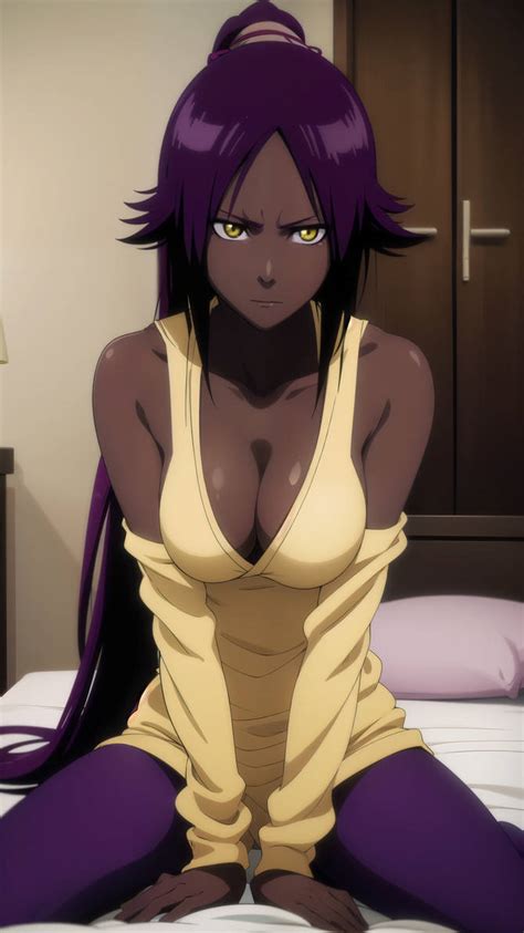 Yoruichi Shihoin Bleach By Naughtyangelx On Deviantart