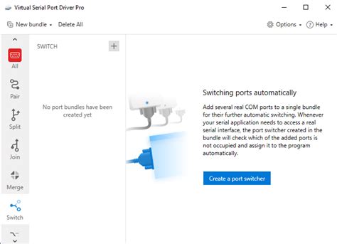 Create Port Switcher