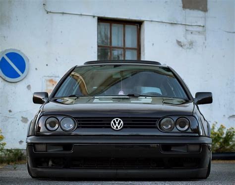 Mk3 Volkswagen Golf Front End Static Stance