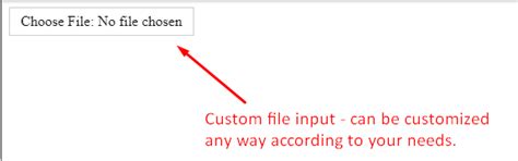 customize html file input with css and jquery