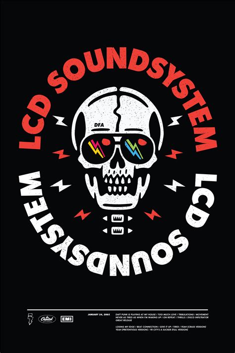 LCD SOUNDSYSTEM LCD Poster Print 12 X 18 24 X 36 Etsy