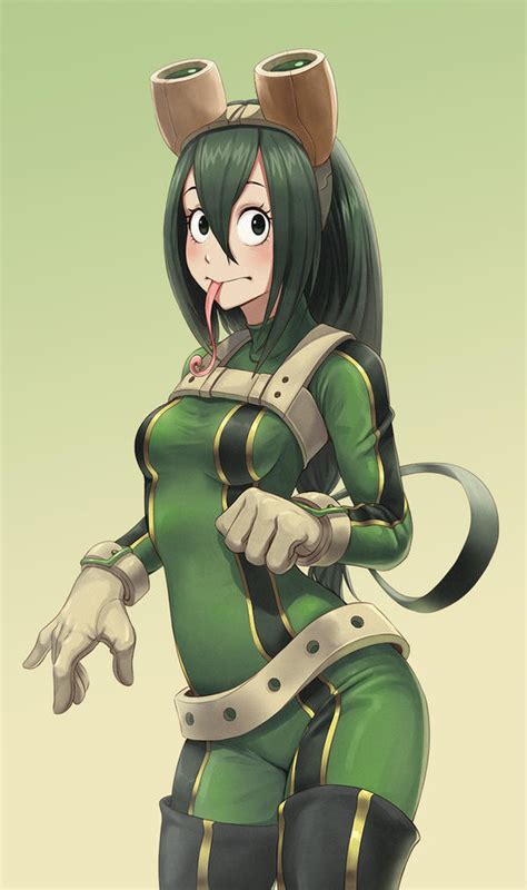 Tsuyu Asui By Cheshirrrrr On Deviantart