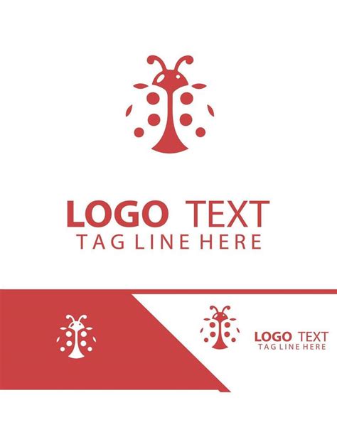 Bug Whisper Ladybug Logo 55158761 Vector Art At Vecteezy