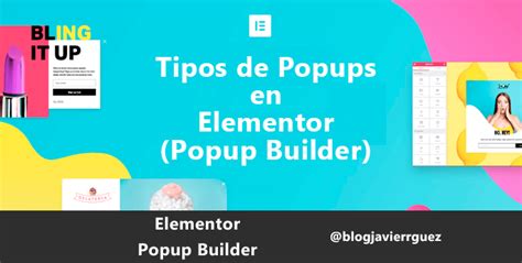 Diseña Popups Con Elementor Popup Builder