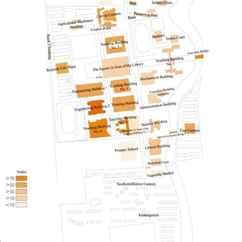 District Cognition Map Based On Mentions Image Source Drawn By The