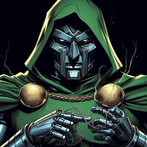 The Doctor Doom Will See You Now Digital Art Design Marvel