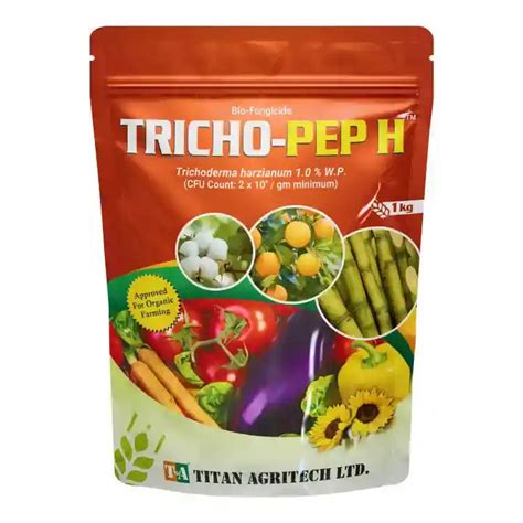 Titan Tricho Pep H Trichoderma Harzianum 1 0 Wp Bio Fungicide Buy Now Bharatagri Krushi