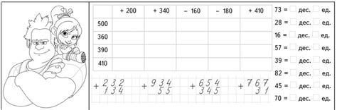 Карточки по математике для 3 го класса Сложение и вычитание в пределах