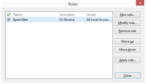 Organize Emails As They Come Into Your Inbox With Rules EM Client