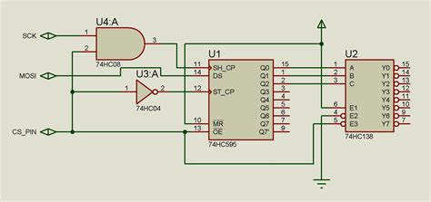 One PIN For Multiple SPI Slave Devices Networking Protocols And Devices Arduino Forum